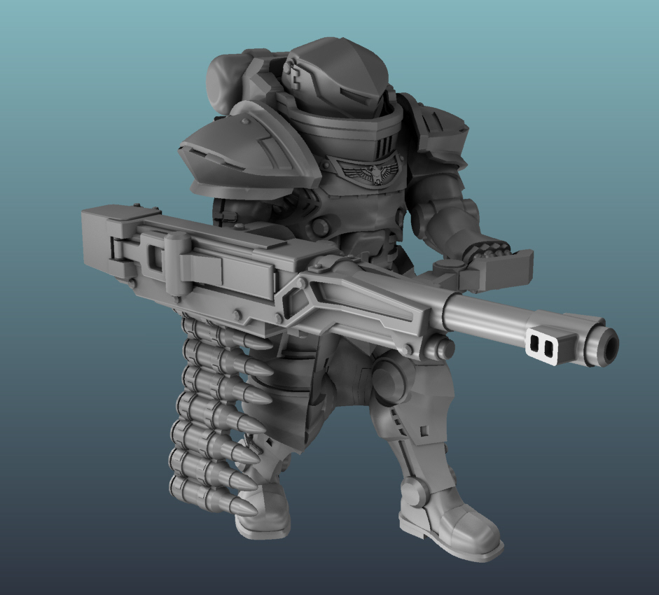 DREAMFORGE-GAMES: Eisenkern Heavy Trooper (Preview) 28-32mm miniatures