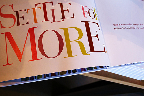 Woman to Woman Blog Talk: What Happens When Women Settle for Less