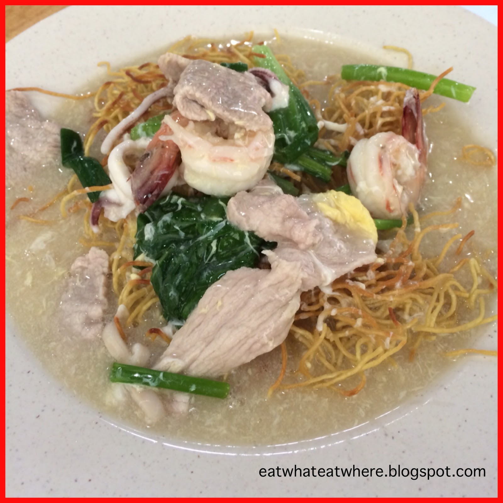 Eat what, Eat where?: Kaki Bola (Fish Head Noodles) @ Paramount Garden