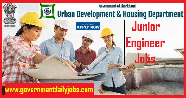 UDHD JHARKHAND IS HIRING FOR 141 POSTS OF JUNIOR ENGINEERS