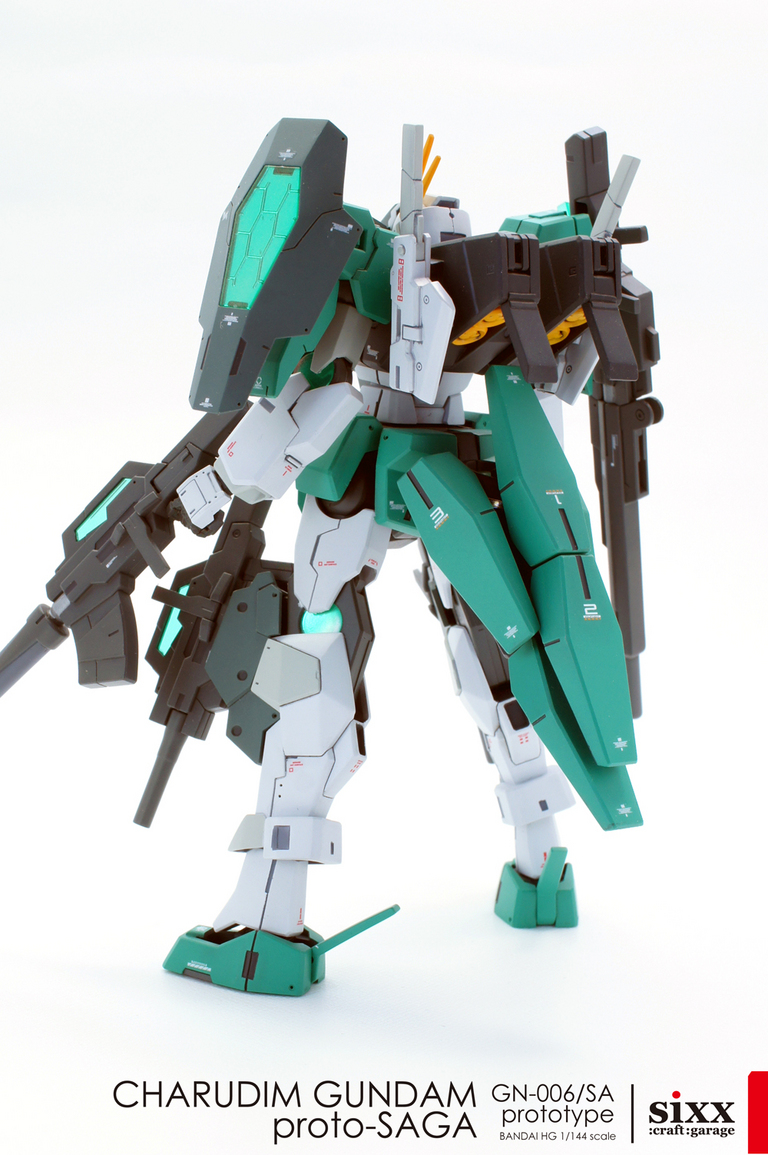 Custom Build: HGBF 1/144 Gundam Cherudim Saga Type GBF