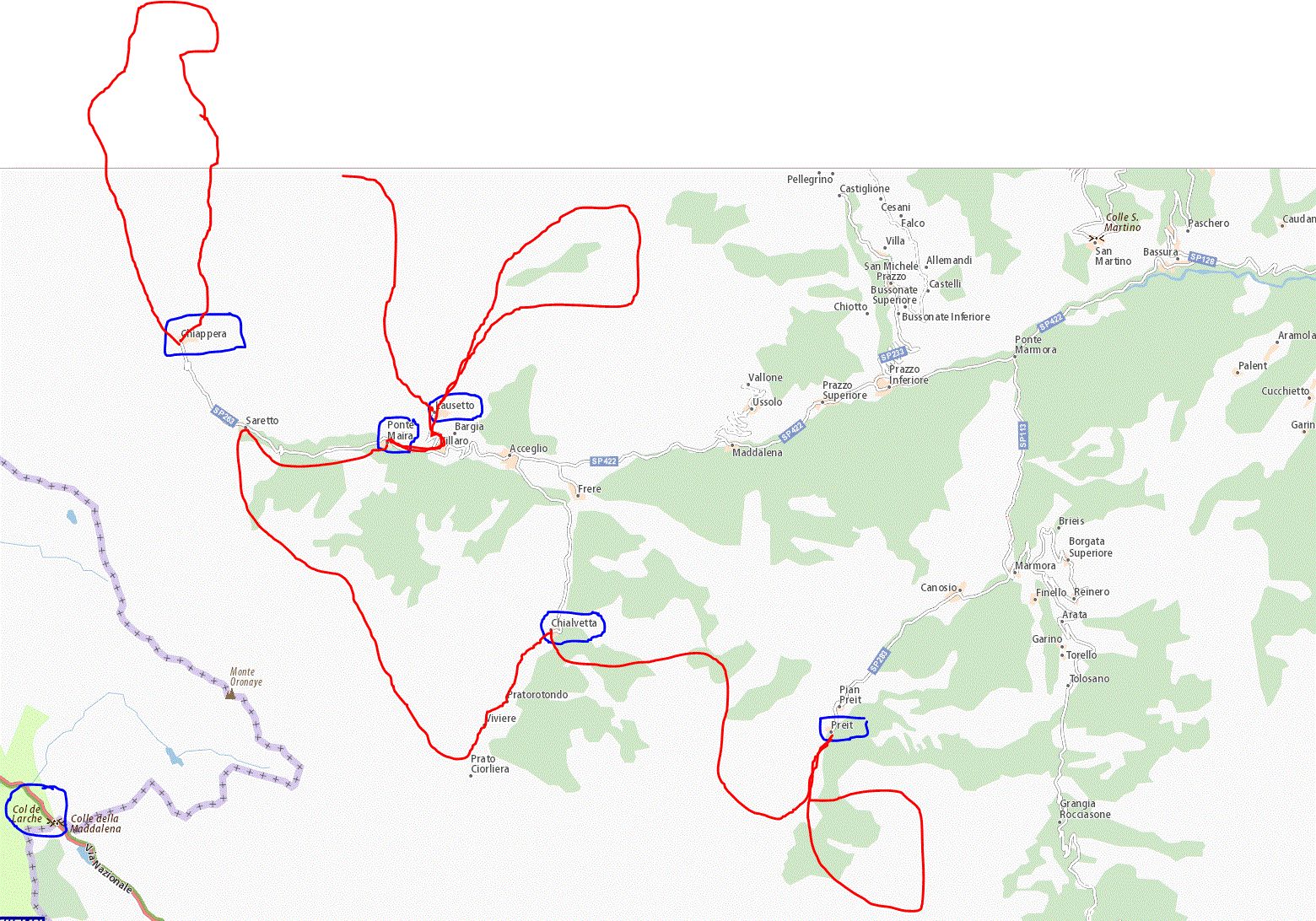 Plaisir en montagne.: Raquette en Val Maira