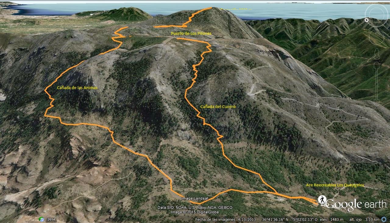 CLUB SENDERISMO LA VEGA: INFORMACION: SUBIDA AL TORRECILLA desde el ...