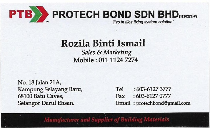 Pembekal Simen Murah Dengan Harga Borong: Simen Gam @ Simen Jubin (Tile ...