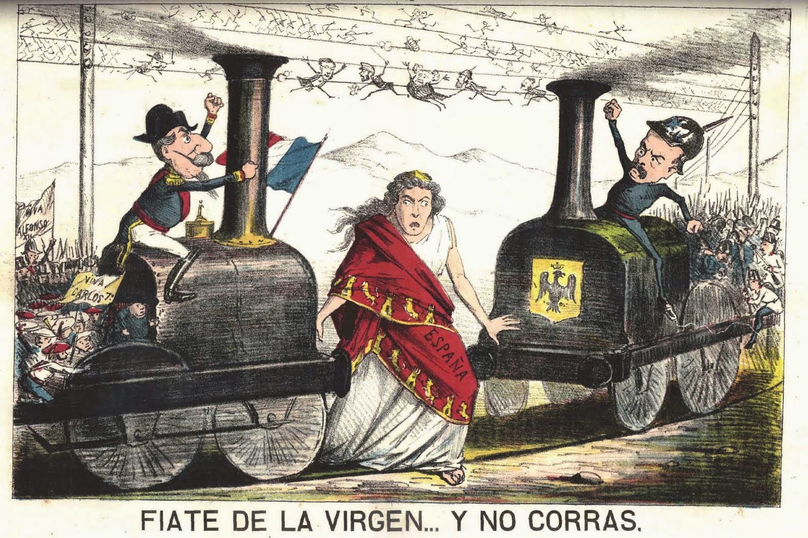 Algargos, Historia de España: EL DIBUJO SATÍRICO EN EL SEXENIO ...