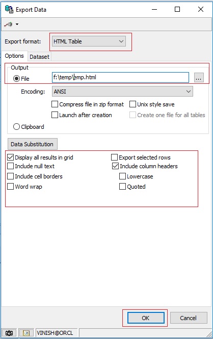 How To Generate Html Reports In Toad For Oracle