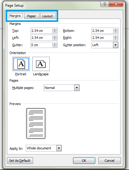 Cara Mengatur Ukuran Kertas Page Layout - cekrisna