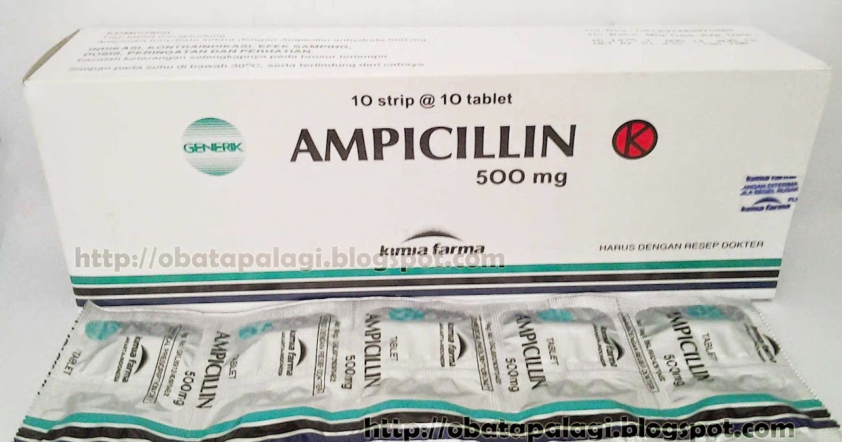 Dosis Ampicillin Antibiotik