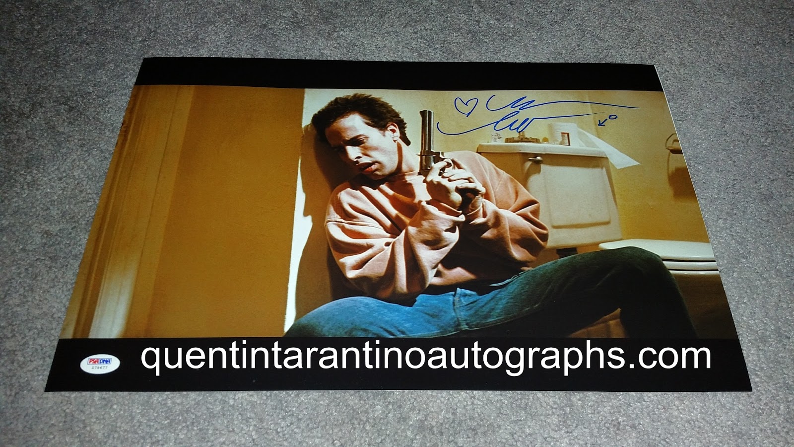 My Quentin Tarantino Autograph Collection: The Fourth Man of Pulp ...