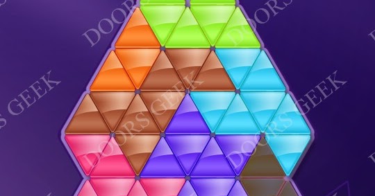 Block! Triangle Puzzle Advanced Level 79 Solution ~ Doors Geek