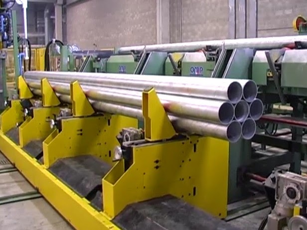 stretch wrapping machine,orbital stretch wrapper : Steel tube packaging ...