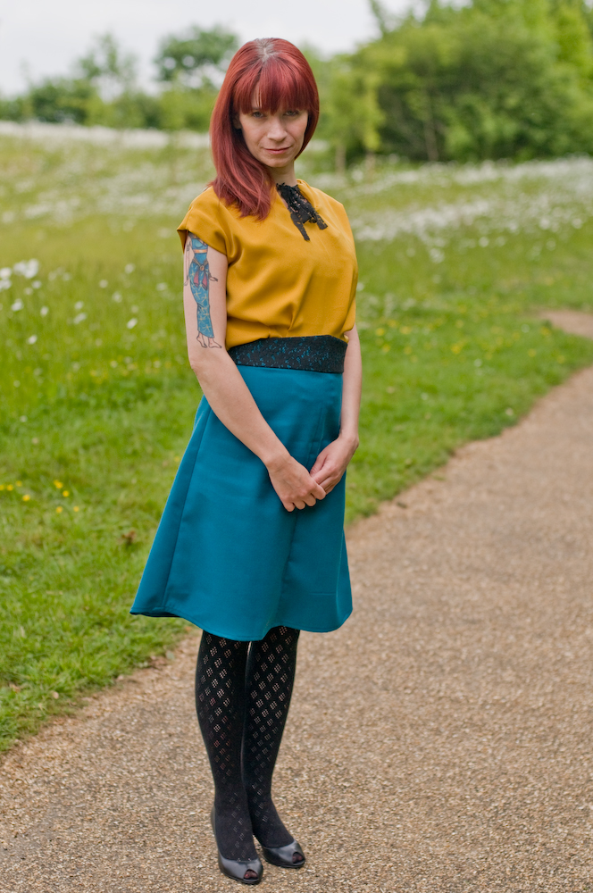 SuzySewing: It's a Ginger party...and Sencha is invited too!