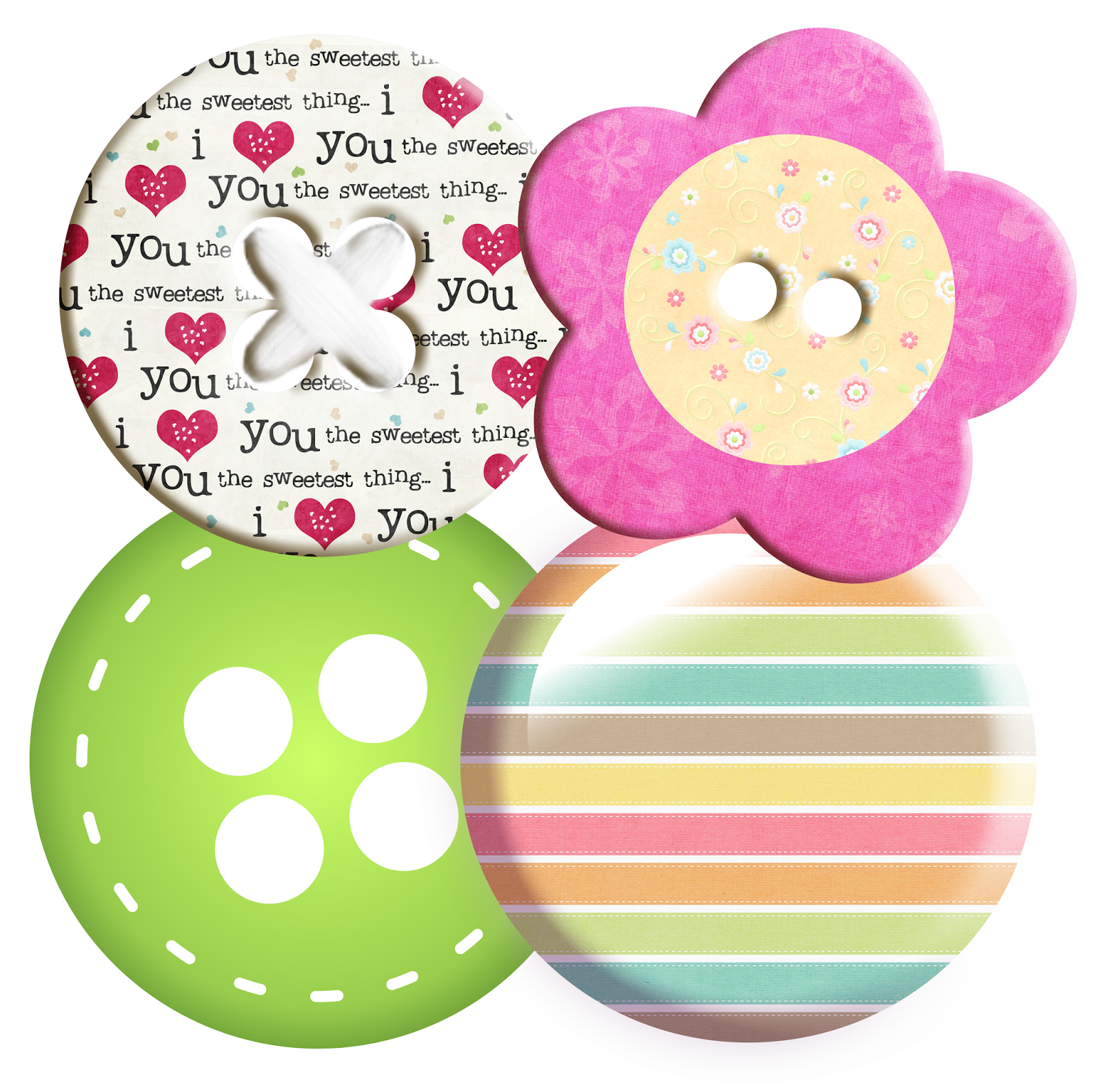 BOTONES BUTTONS PNG | Taller Creativo Vic Art