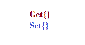 What are "get & set" syntax in c#? | AspBucket