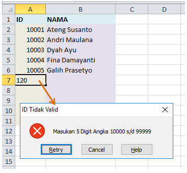 Belajar Microsoft Excel: Cara Menggunakan Data Validation di Excel