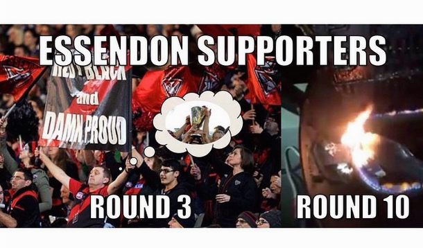 Essendon supporters... (25 Photos) ~ AFL Memes