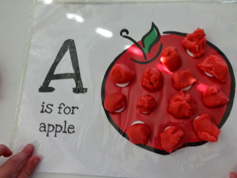 Mom's Tot School: A is for Apples!