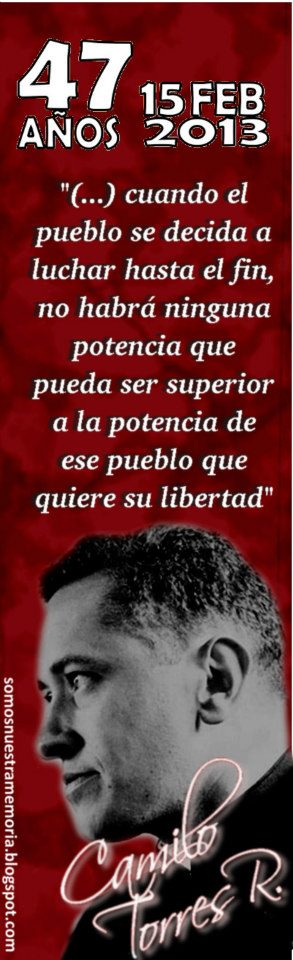 Somos Nuestra Memoria: Camilo Torres Restrepo, Pensamiento Vivo y ...