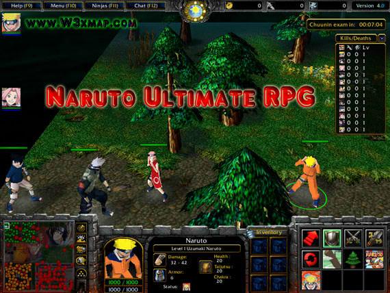 MasterBibo's Tambayan: Naruto Ultimate RPG 4.2c