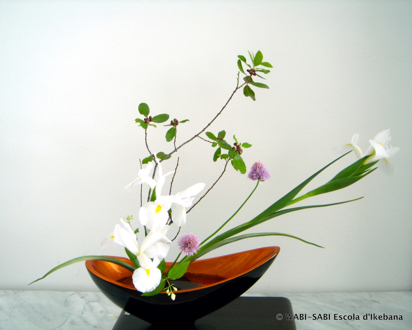 ESCOLA D'IKEBANA WABI-SABI: IKEBANA D'ESTIL MORIBANA