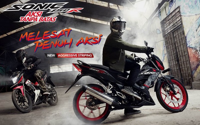 Honda Sonic 150R 2019 Warna Baru Lebih Mantap - Racing Drag