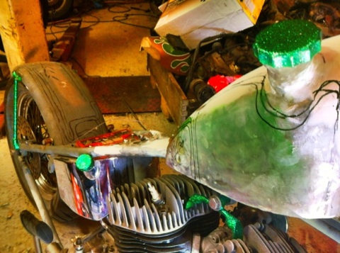 Gert´s Garage: Homemade flake-gun..