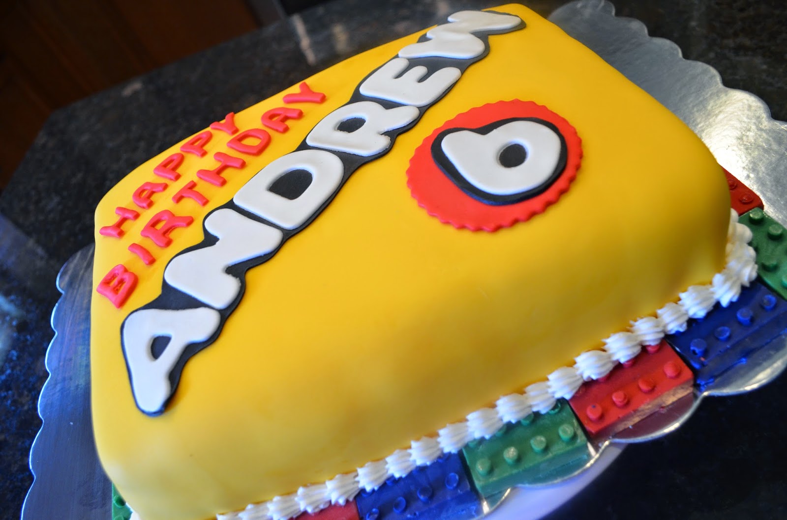 Cake Mama: Andrew's Lego Cake
