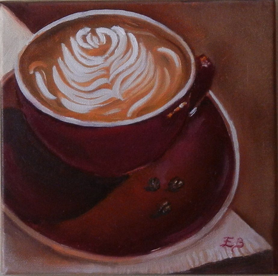 Red Maple Farm: Coffee Paintings
