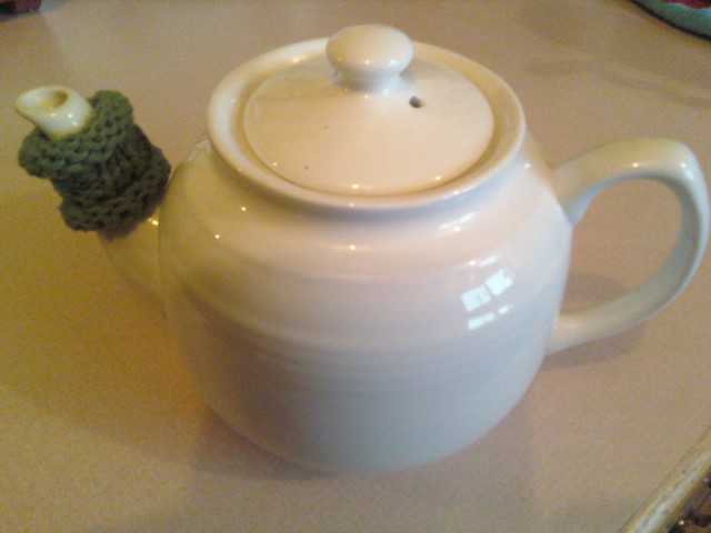 A Glimpse Into Our Life ...: Tea Spout Drip Catcher