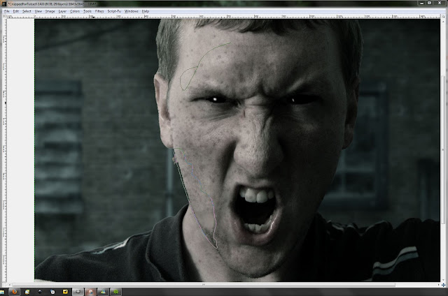 Gimped! Gimp Tutorials: Gimp Tutorial: How to Make a Zombie Using Gimp