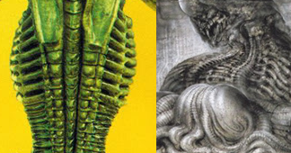 Alien Explorations: Poltergeist 2 creatures' rib cage and spine ...