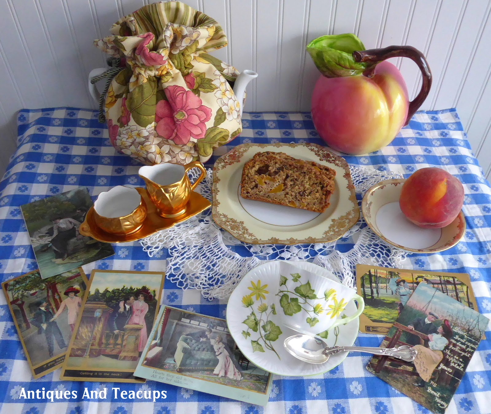 Antiques And Teacups: Just Peachy! I will miss them! A Peach Tea for ...