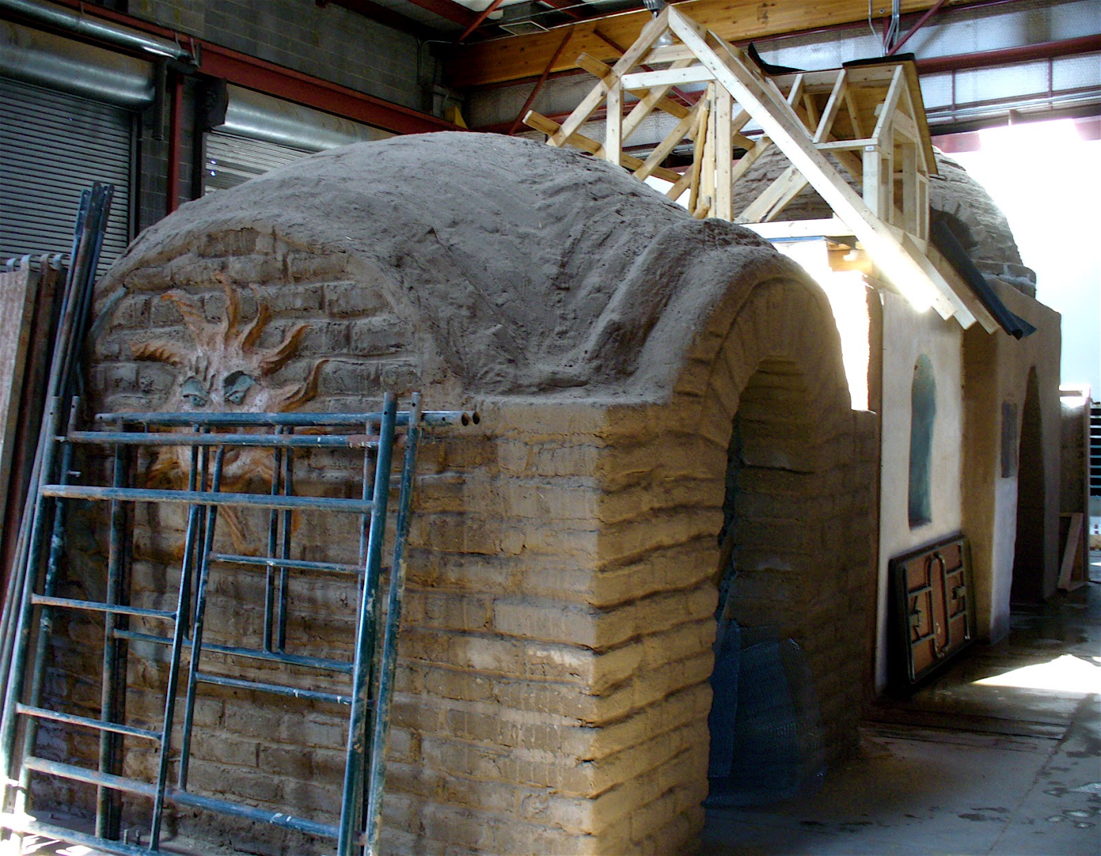 Alt. Build Blog: Adobe Domes At The Northern New Mexico College Adobe ...