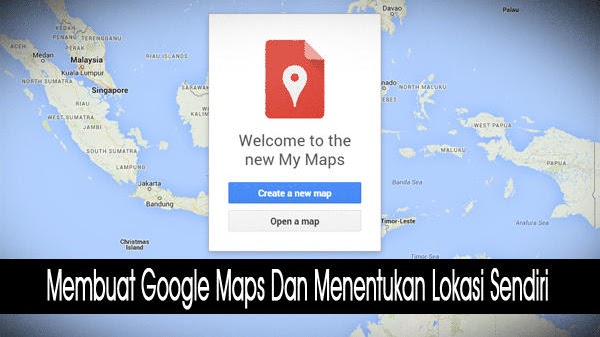 Membuat Google Maps Dan Menentukan Lokasi Sendiri