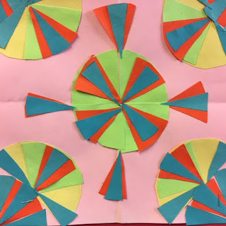 Center School Art: Fraction Art by Grades 3-5
