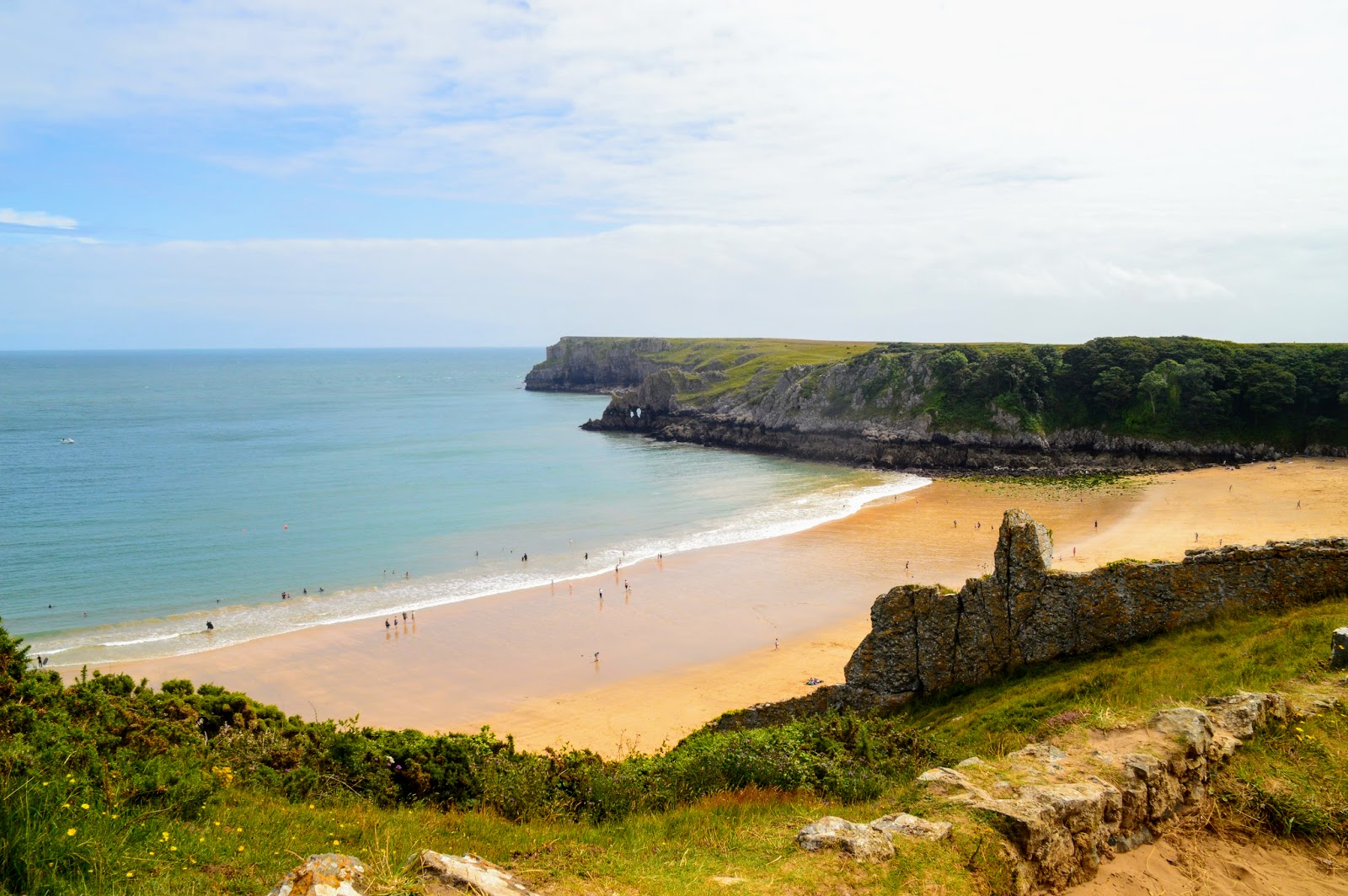 Beautiful Barafundle Bay, Pembrokeshire - Diary of the Evans-Crittens