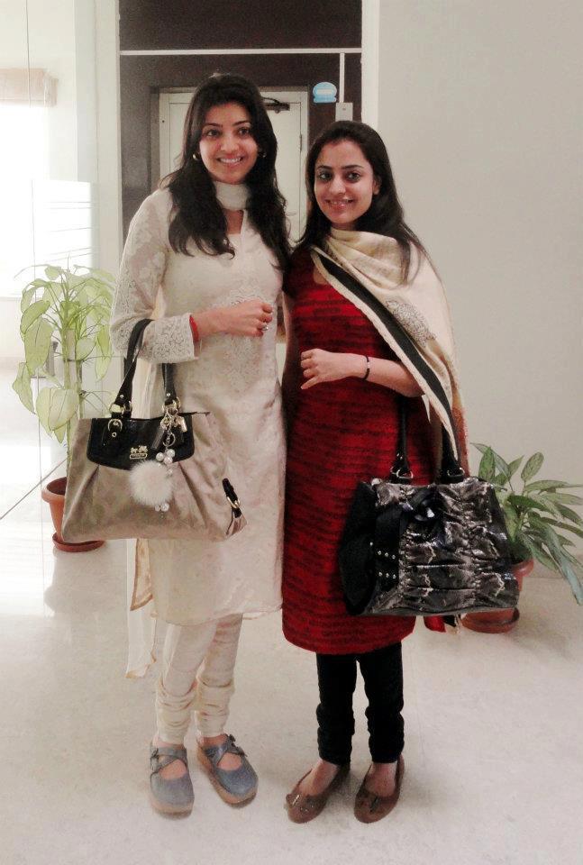 Actress Kajal Aggarwal Family Pics