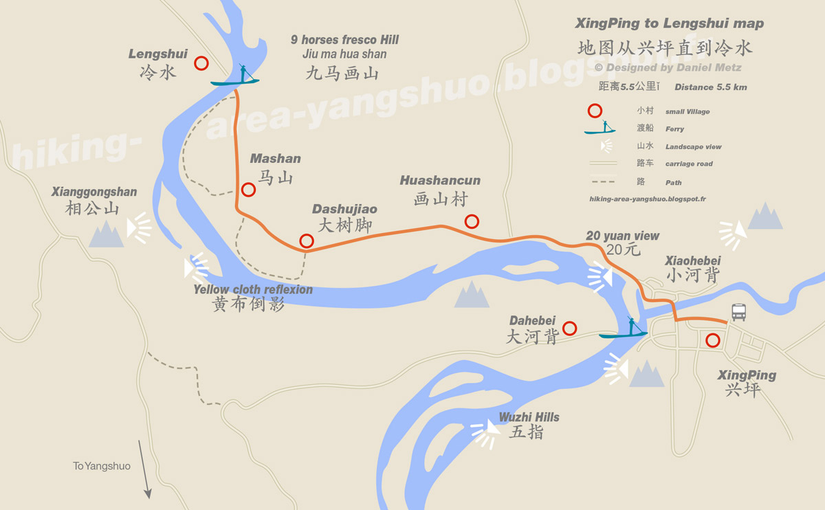 Yangdi Xingping Trek