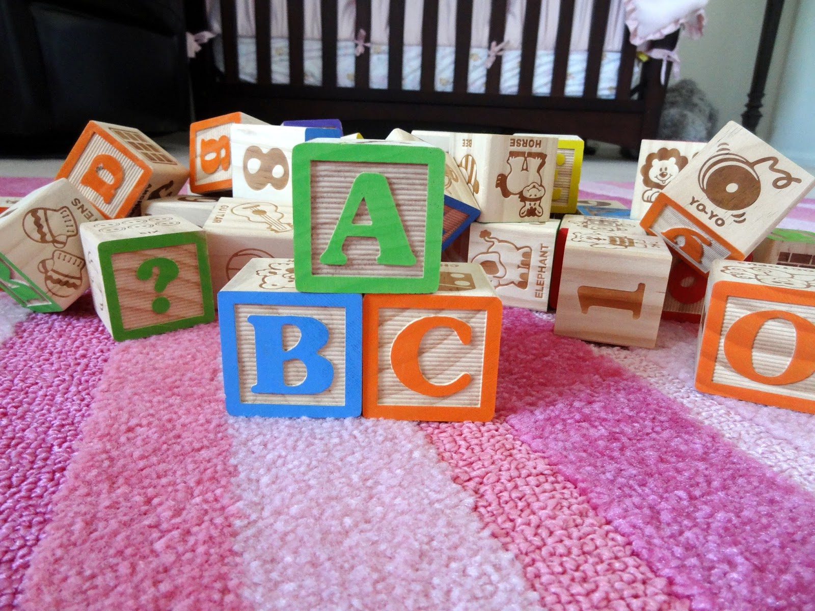 A Day in the Life of Calleigh Emma: Playskool Wooden Blocks Review