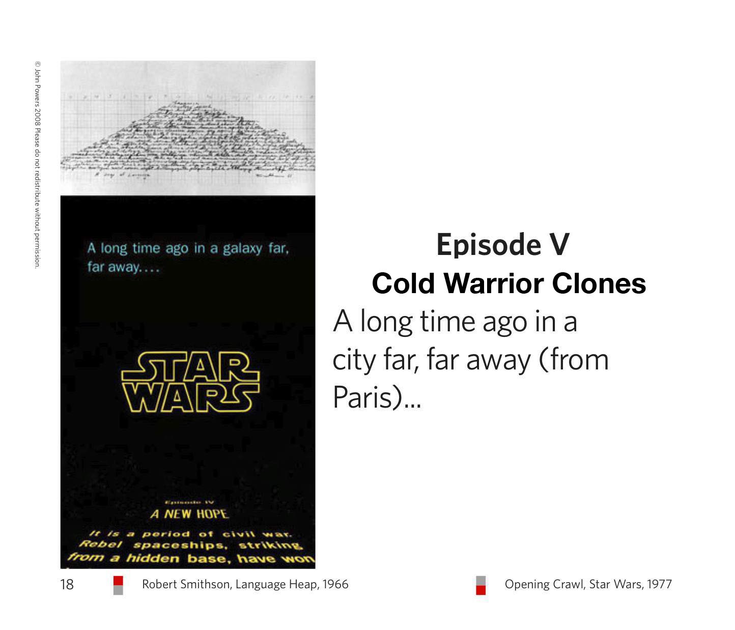 Star Wars Modern: Star Wars & Modernism: Episode V - Cold Warrior Clones