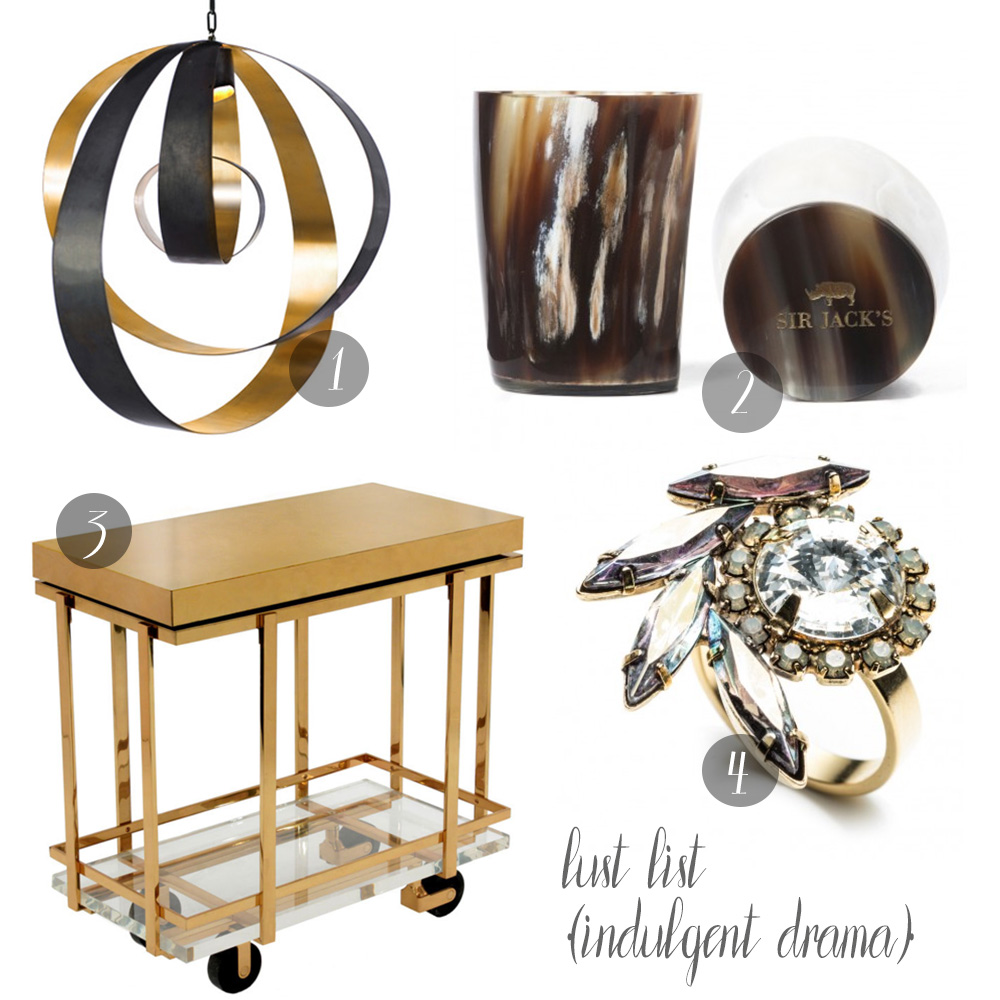 lust list {indulgent drama}