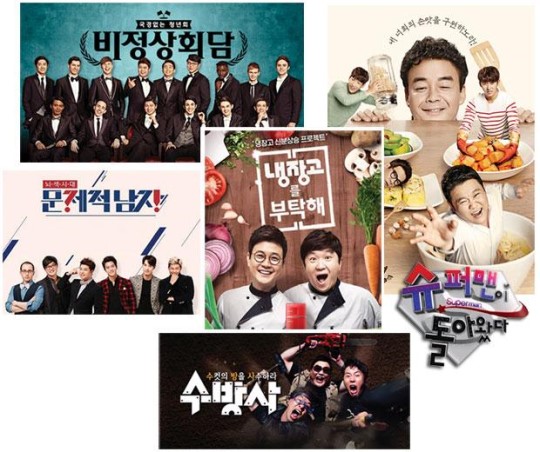 Why are all the popular variety shows male cast dominated?