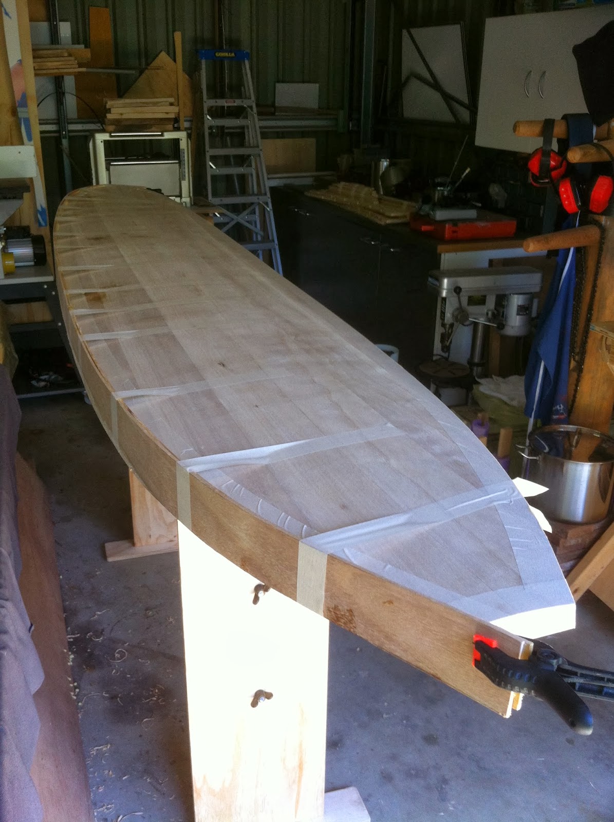 Wood Buddha - Building Wood Surfboards: Building a Foam Core Wood ...