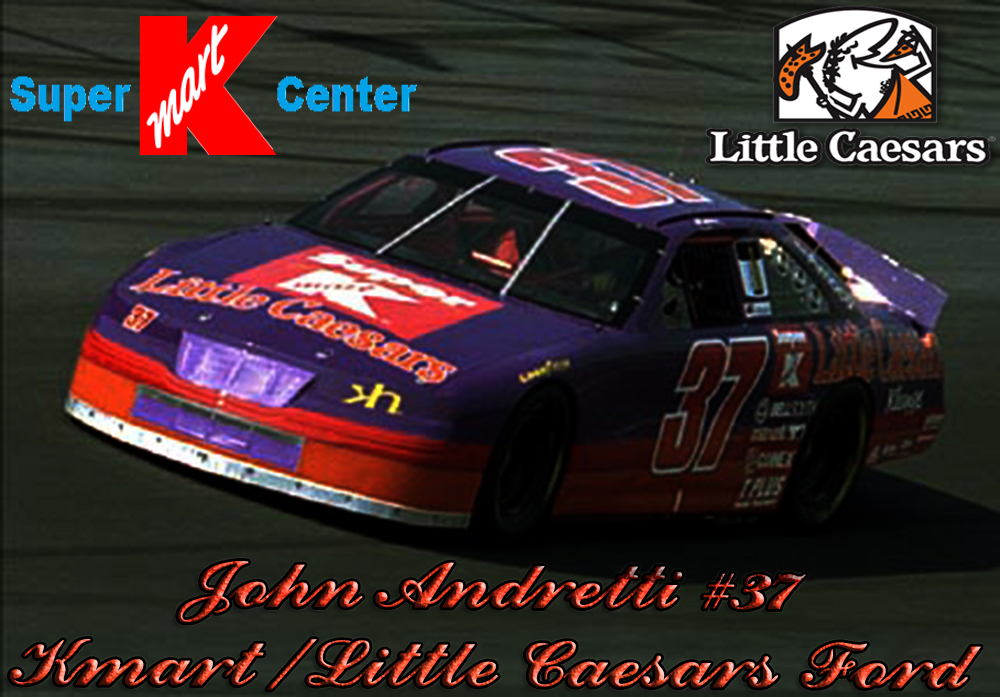 NASCAR Racing Champions Blog: John Andretti #37 Kmart / Little Caesars Ford