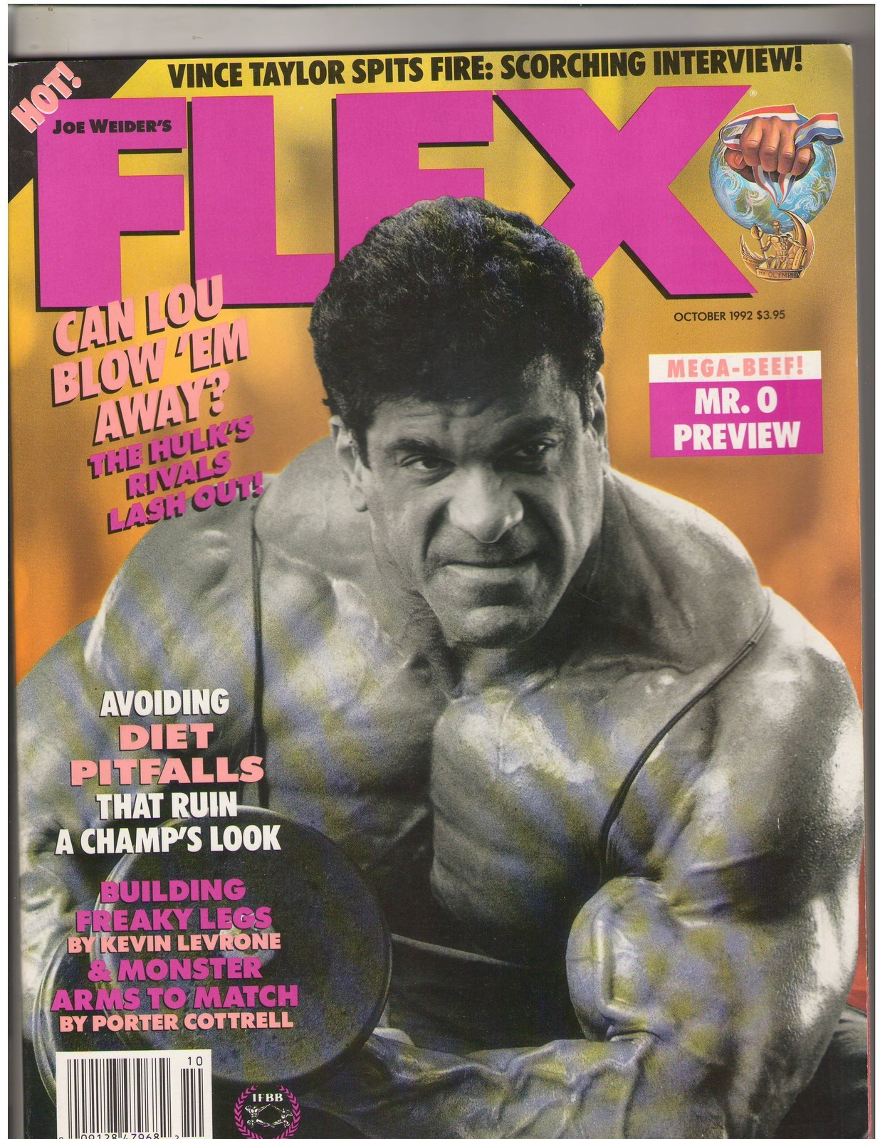 Muscle Lover: Italian-American bodybuilding Legend - Lou Ferrigno "The ...