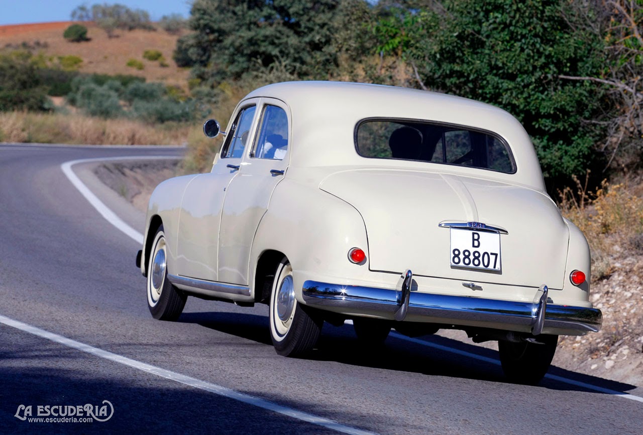 Autos: El primer seat: El 1400 de 1953