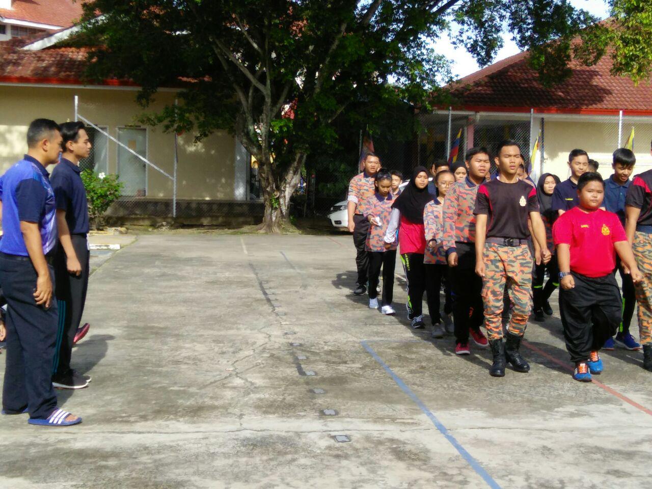 SMK LABUAN 2018: PERJUMPAAN KOKUM UNIT BERUNIFORM 1