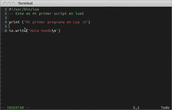 Tutorial Lua En Linux Variablestipos Tiempo De Tux