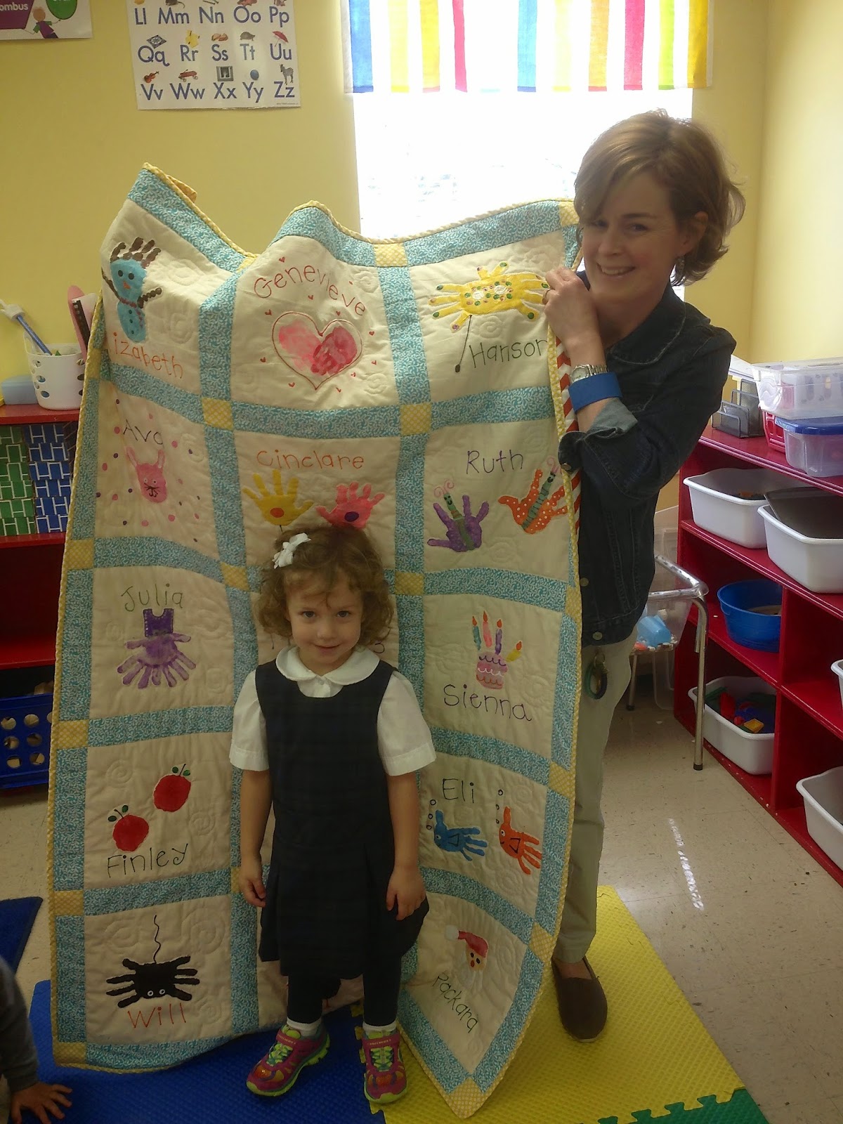 Look At Me In Pre-K 3!: Q is for Quilt