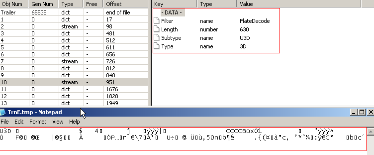 Malicious code Analysis and Research: Adobe Reader 0 day U3D Memory ...